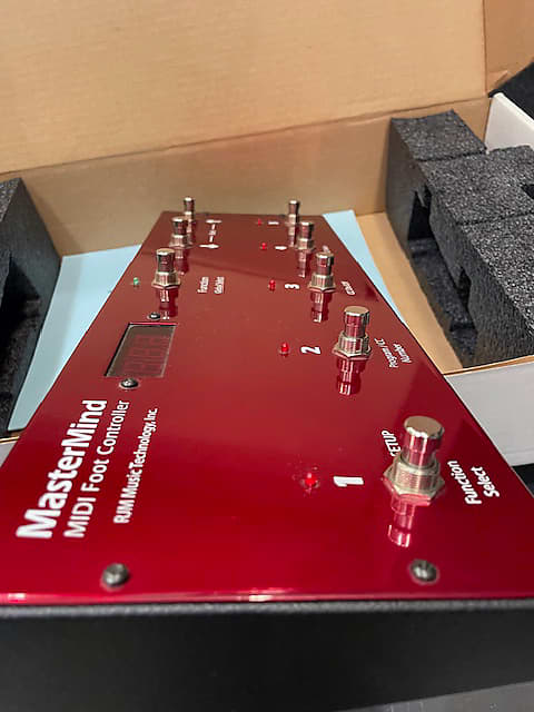 RJM Mastermind V1 Legacy Product - Cherry Red | Reverb