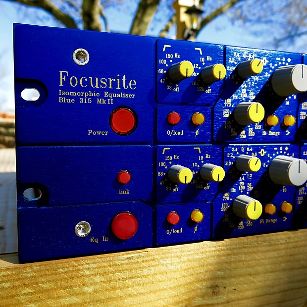 Focusrite Isomorphic Equalizer Blue 315 MKII 2000 Blue | Reverb