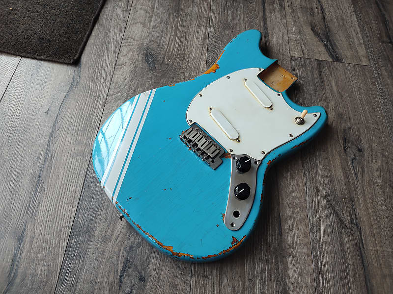 Boutique Mustang / Cyclone Guitar Body Project Offset | Reverb