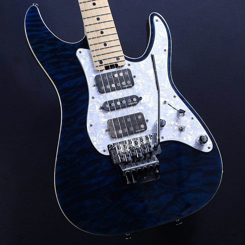 SCHECTER [USED]SD-2-24-BW BLU(See-thru Blue) | Reverb