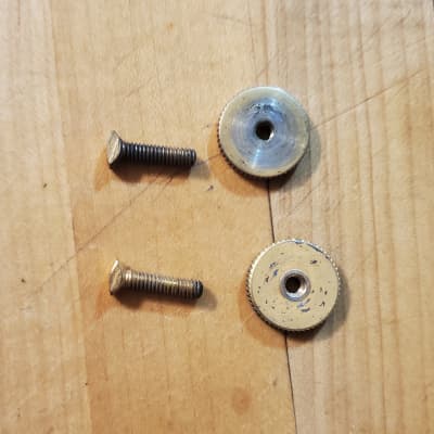 1960s Gretsch Gold Roller Bridge Rocking stud posts and | Reverb