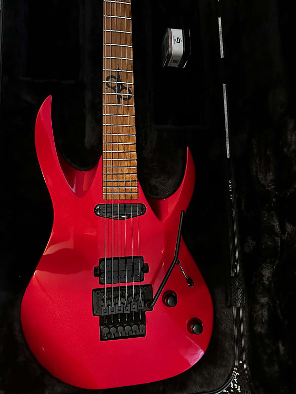Solar Guitars AB1.6FRCAR 2019-2021 - Candy Apple Red | Reverb