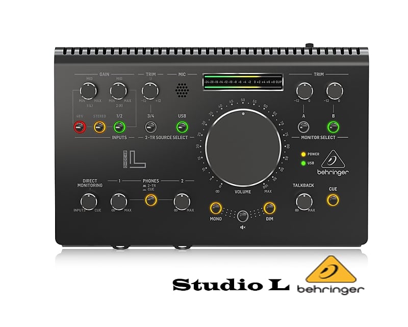 Behringer Studio L High end studio controllers with Midas | Reverb