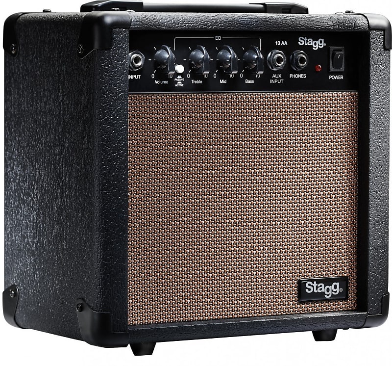 Stagg 10 AA 10-Watt Acoustic Amplifier | Reverb