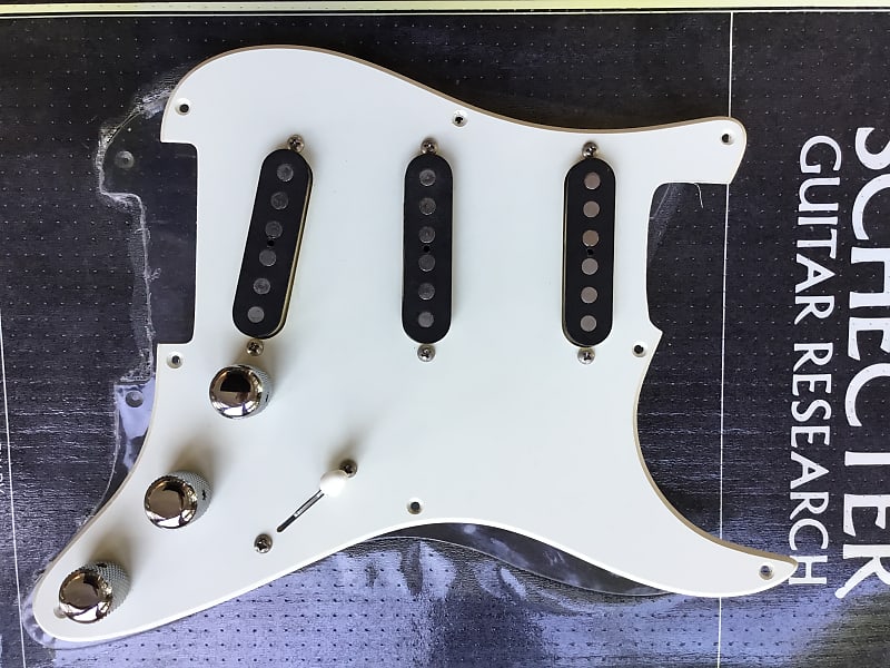 Schecter Van Nuys NOS Stratocaster Loaded Pickguard | Reverb
