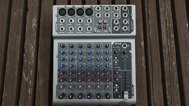 Peavey PV8 8 Channel Mixer | Reverb