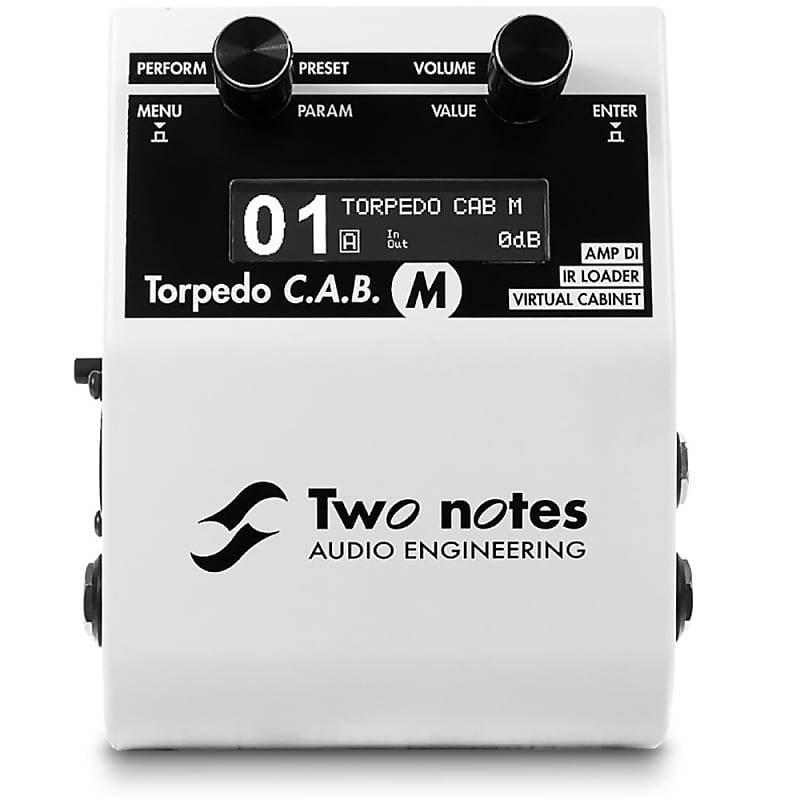 Two Notes Audio Engineering CABM Amp DI, IR Loader, Virtual | Reverb