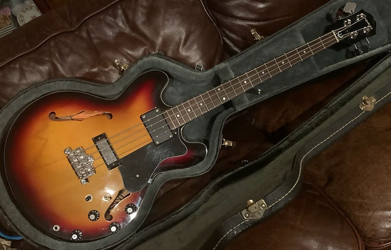 Epiphone Rivoli Reissue 1993 - 1999 Vintage Cherry Sunburst | Reverb