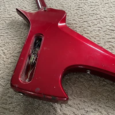 Hamer 1984 USA Scarab II - Red | Reverb