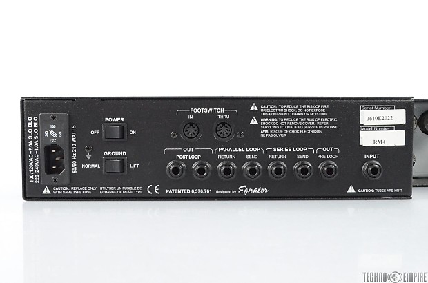 Randall RM4 Modular Tube Guitar Preamp Chassis owned by | Reverb UK