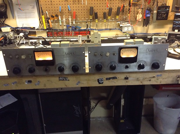 Ampex 350 Vintage Tube Preamps and power supply. Re-Capped. | Reverb