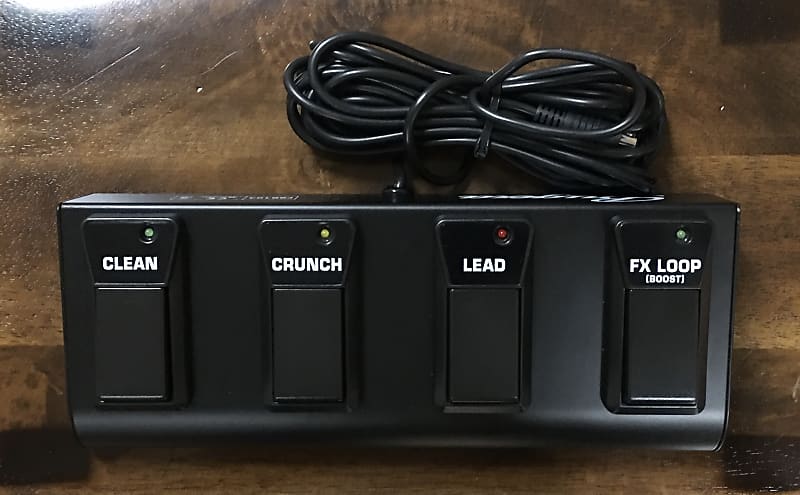 Bugera FSB104 4-Button Amp Footswitch - Black | Reverb