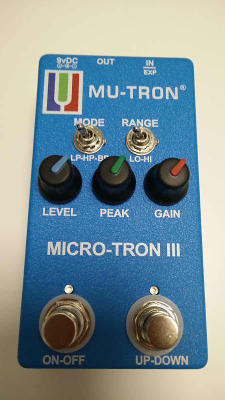 Mu-Tron Micro-Tron III 2018 Classic Blue (#282) - Free | Reverb