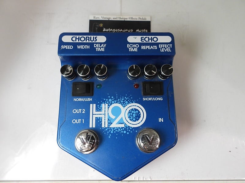 Visual Sound H2O Chorus Delay Effects Pedal Version 2 V2 | Reverb