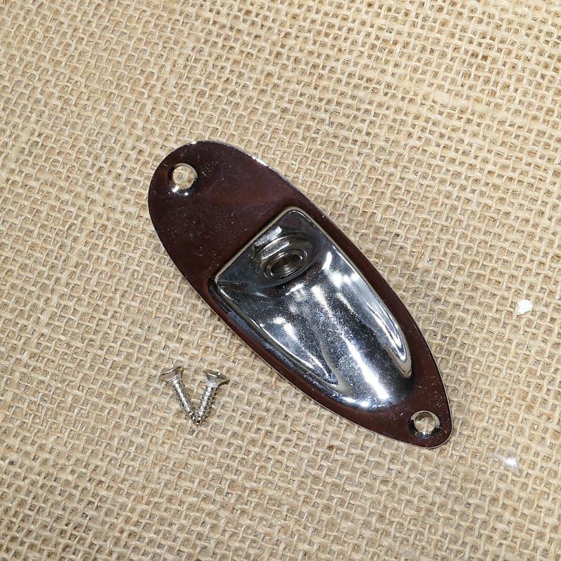 Genuine 2020 Squier Strat Jack Chrome #DF07 | Reverb