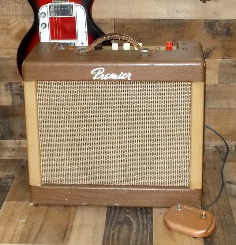 1964 Premier Model 100R Tube Amp With Reverb & | Reverb Australia