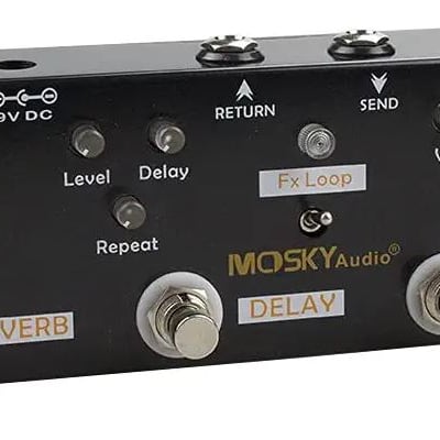 Mosky Audio SOL918 5 in 1 Multi-effect with Overdrive* | Reverb