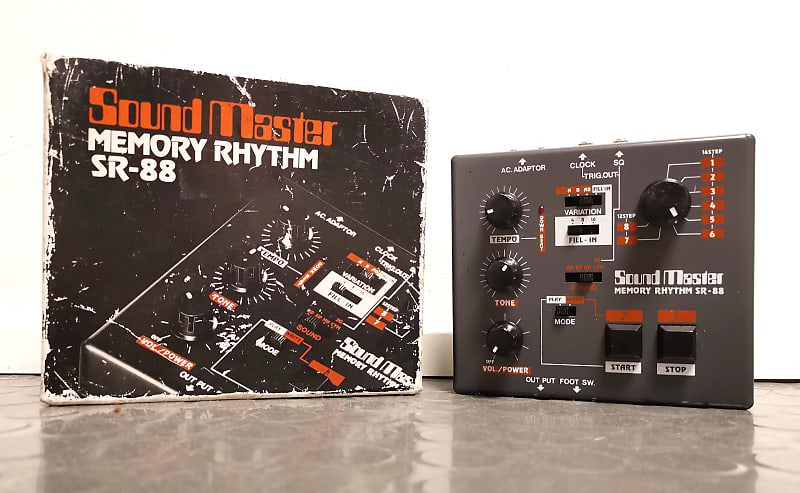 Sound Master Memory Rhythm SR-88 programmable analog drum | Reverb