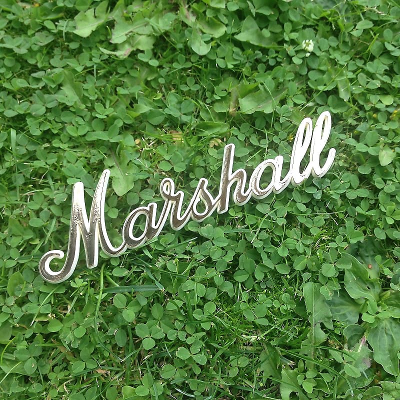 Marshall Gold Script Logo for JTM JMP | Reverb