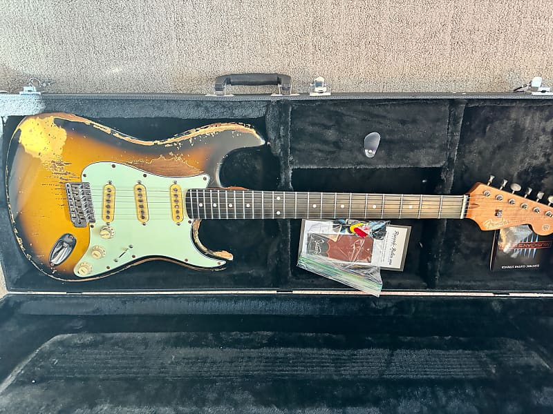 Fender Relic Partscaster Texas Special, Roasted Neck/Ebony | Reverb