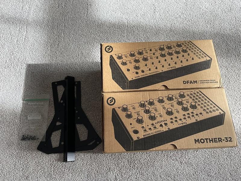 Moog Mother-32 / DFAM Bundle with Dual-Mount Rack Includes | Reverb