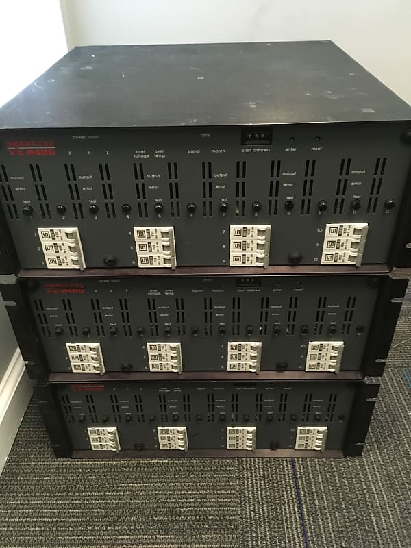 Leprecon VX-2400 lighting dimmer packs (qty of 3) | Reverb