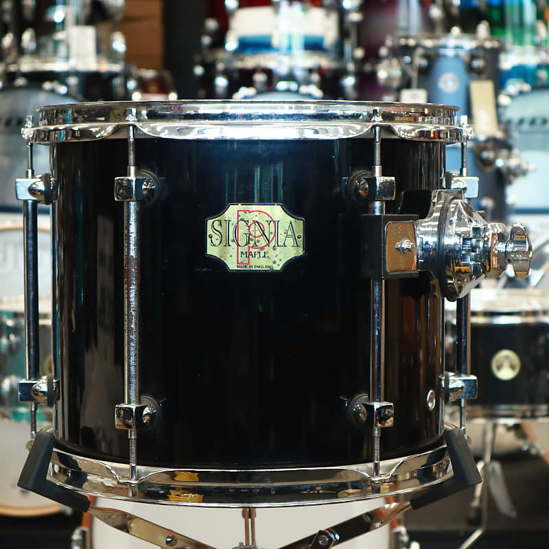Used Premier Signia Maple 11x13" Tom (Black) | Reverb