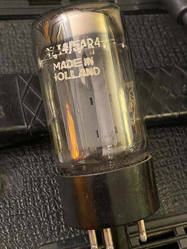 Amperex GZ34 5AR4 “Bugle Boy” rectifier tube for Vox, Fender, | Reverb