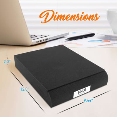 Sound Dampening Speaker Riser Foam - Audio Acoustic Noise | Reverb