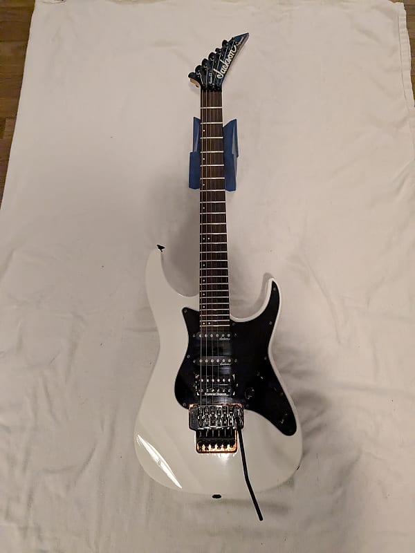 Jackson Fusion EX 90s - White/black | Reverb