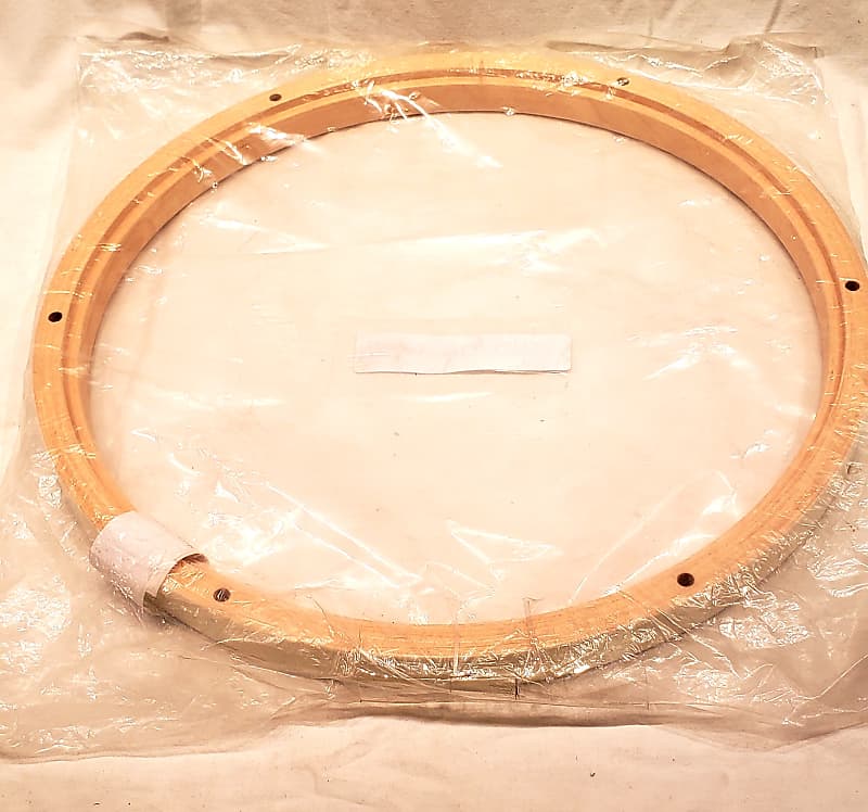 13 x 6 Lug Wooden Drum Hoop Blonde Wrap | Reverb