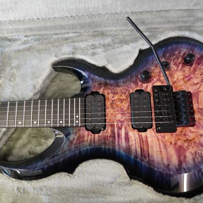 ESP Original FRX CTM - Magenta Blue Burst 6-String Electric | Reverb