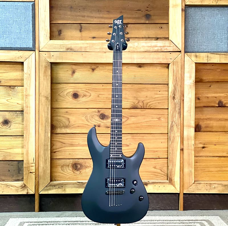 Schecter C-1 Sgr 6-String Electric Guitar With Gigbag, | Reverb