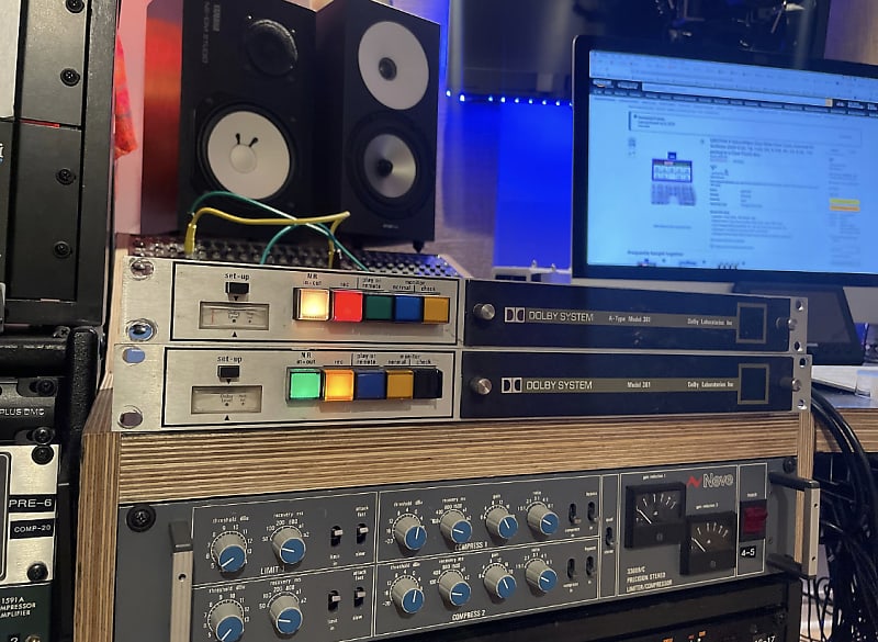 Pair of modified and refurbished Dolby 361 “Dolby Trick” | Reverb