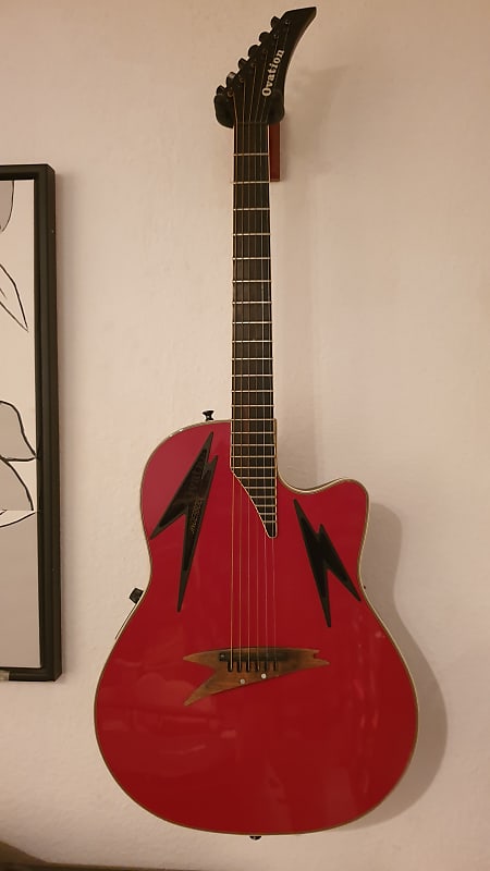 Ovation TB 01 Thunderbolt 1988 - Red | Reverb