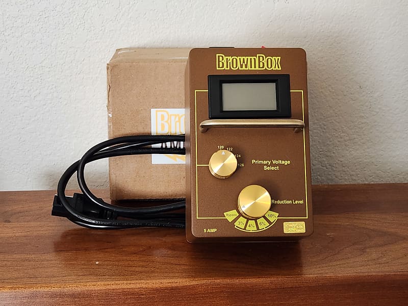 Amp Rx Brown Box Tube Amplifier Input Voltage Attenuator | Reverb