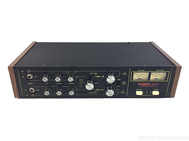 Hawk HR-45 Stereo Spring Reverb | Reverb