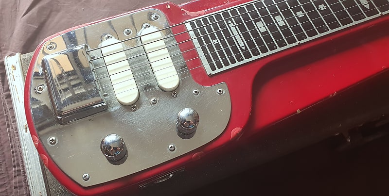 Jedson Lap Steel Guitar /Pink Floyd David Gilmour Red/ | Reverb