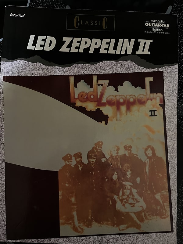 Led Zeppelin - II - Guitar Tab / Tablature Book | Reverb