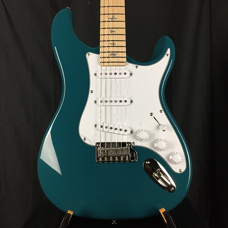 PRS SE Silver Sky Nylon Blue with Maple Fretboard, PRS Gig | Reverb