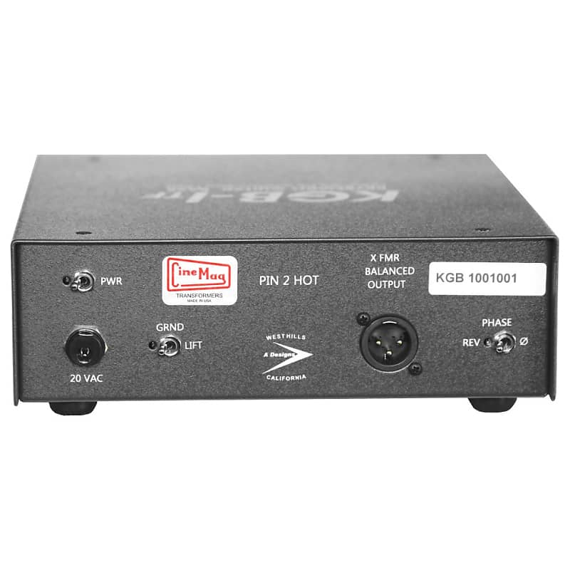 A Designs KGB-Itf Single-channel Instrument Preamplifier w/ | Reverb