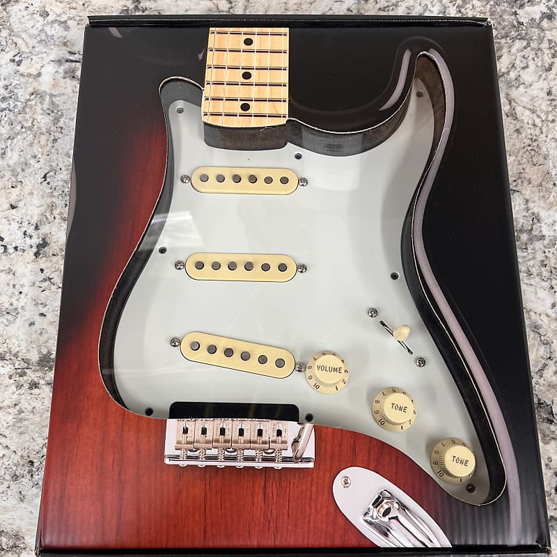 Fender Pre-wired Stratocaster Loaded Pickguard Tex-Mex SSS 3 | Reverb