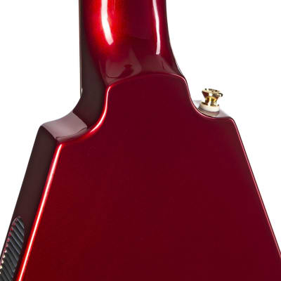 Epiphone Flying V Ruby Red Metallic - Electric Guitar | Reverb