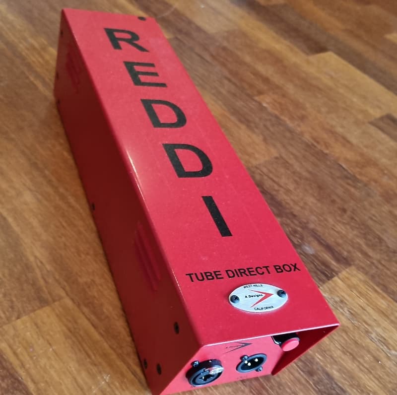 A-Designs Audio REDDI Tube Direct Box 2020 - Red | Reverb