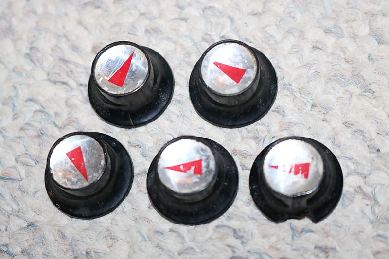 Vintage Gibson GA Series Amplifier Amp Knobs / Epiphone EA - | Reverb