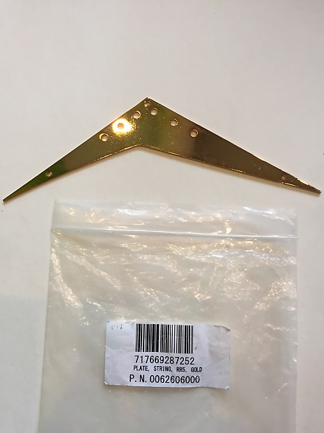 Original Jackson RR5 String Plate 0062606000 Gold | Reverb