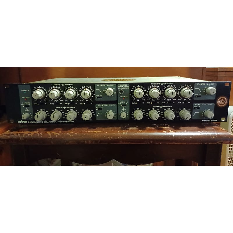 Orban 642B Parametric EQ Blackface - Hot-rodded w/ Revive | Reverb