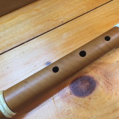 Antique Boxwood 1-Key Flute in D (Concert C) Mid 1800's-Nice | Reverb