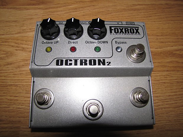 Foxrox Octron 2 Octave Pedal in Mint Condition with Original | Reverb