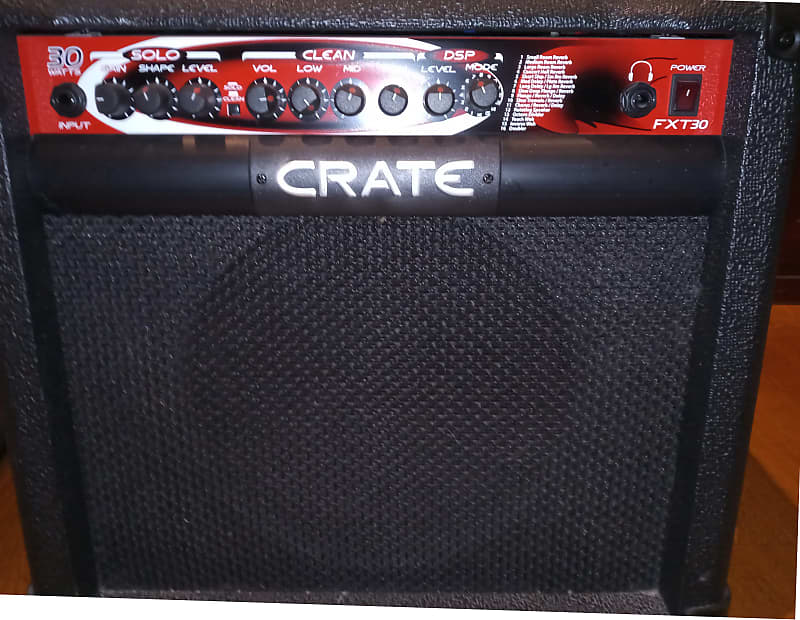 Crate FXT30 80s-90s? - Black | Reverb